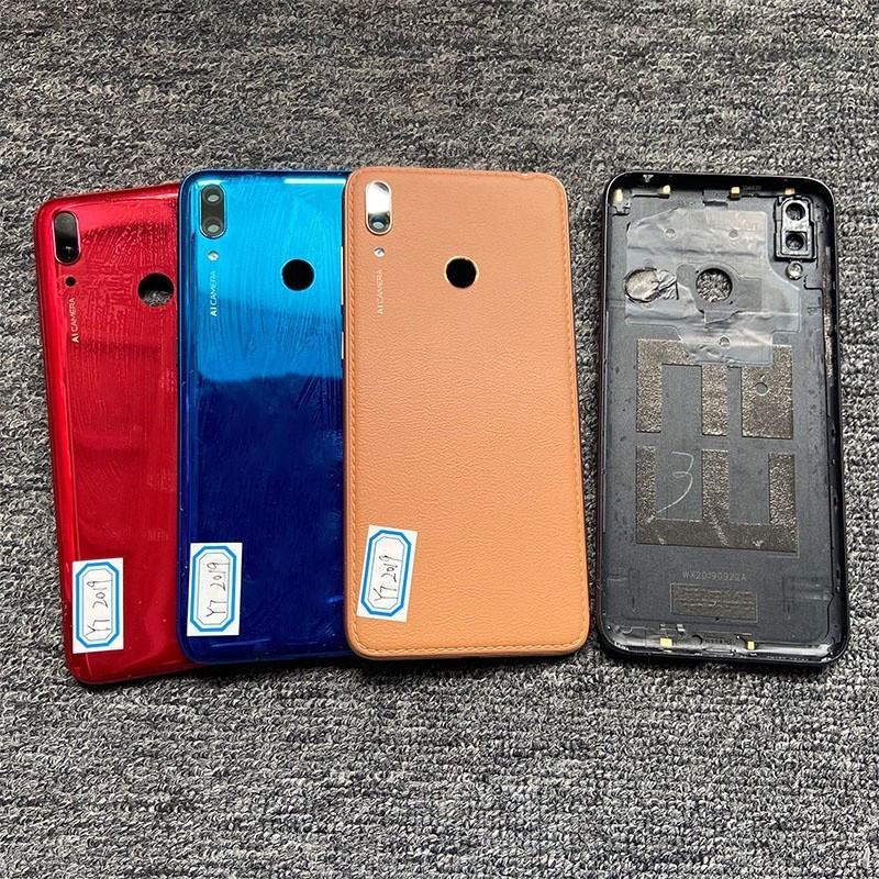 Huawei Y7 2019 Y7 Prime Pro 2019 Back Battery Cover Housing Rear Door ...