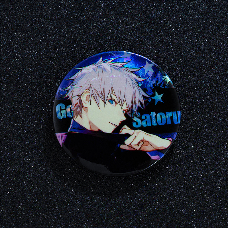 Spell Back to Battle Anime Merchandise Badge Gojo Go Doujinshi wtw ...