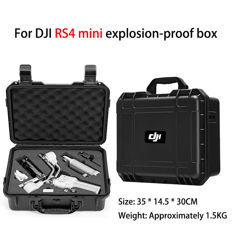 For DJI RS4 mini explosion-proof safety box storage bag anti drop ...