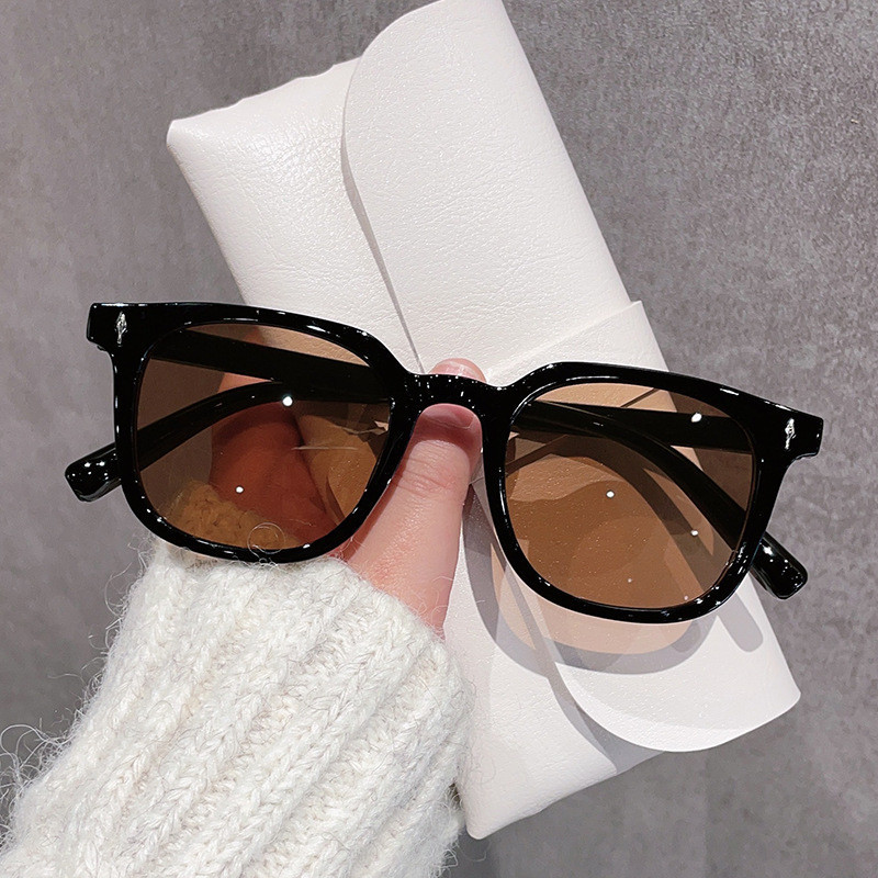 Retro Square Arrow Sunglasses ins Art Sunglasses Sunscreen Sunglasses ...