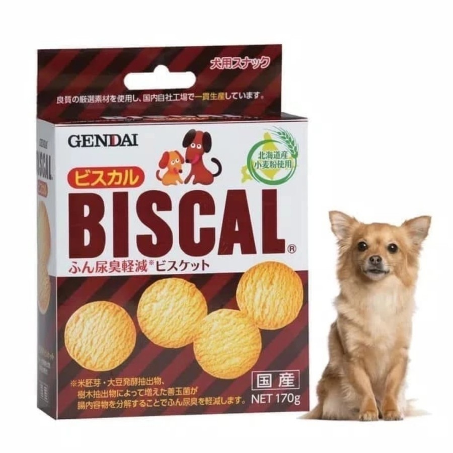 Biscal Gendai Japan Biscuit Biscuit Snack Dog Treats 170 GR | Shopee ...