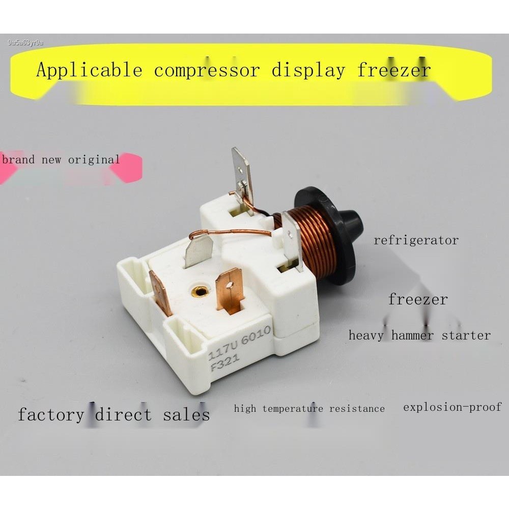 Refrigerator Freezer 117U6015 Starter Danfoss Danfoss Compressor with ...