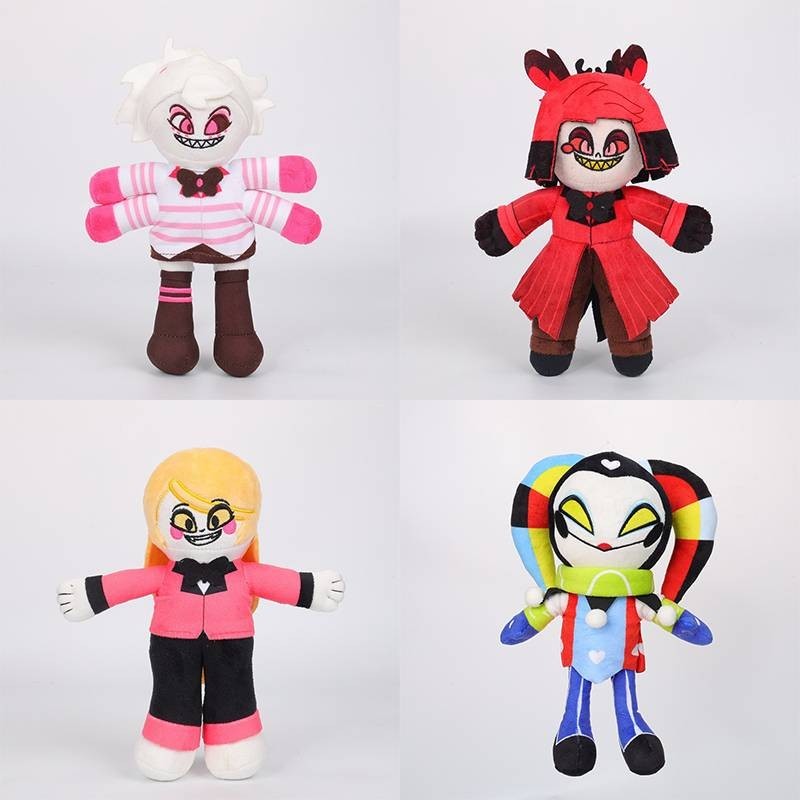 Hazbin Hotel Angel Dust Alastor Charlie Plush Dolls Gift For Kids Home ...
