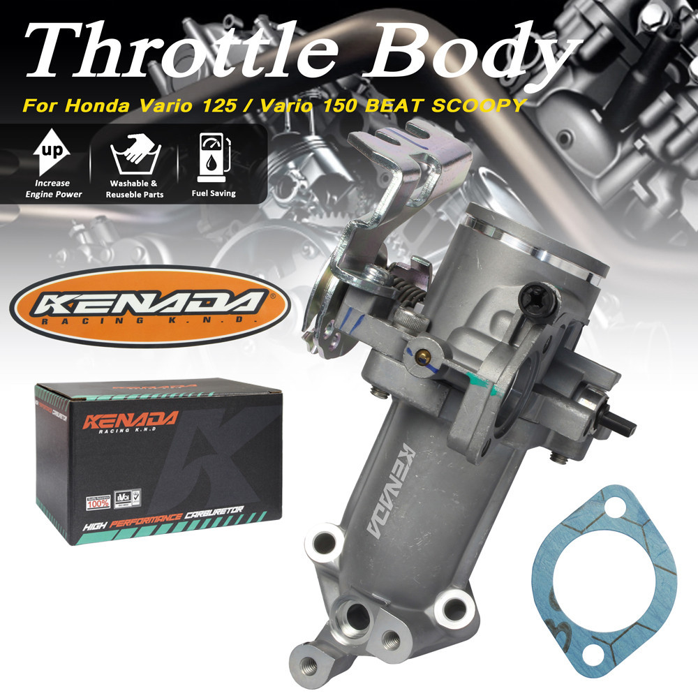 KENADA RACING Motorcycle Throttle Body With Manifold 26mm 28mm 30mm ...