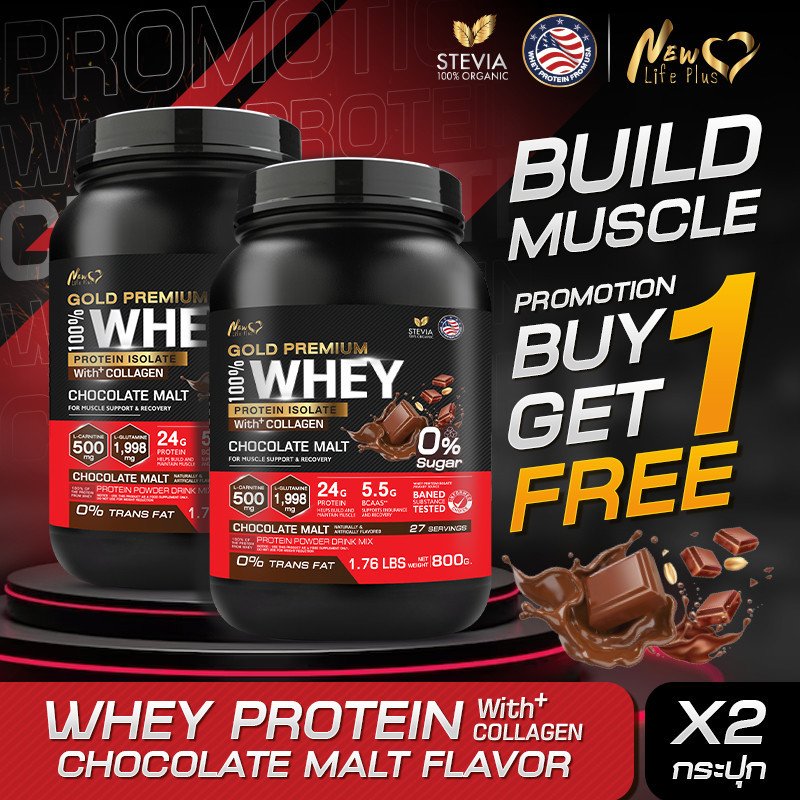 NLP Whey Protein Isolate Chocolate Malt Flavor Easy To Eat Fast ...