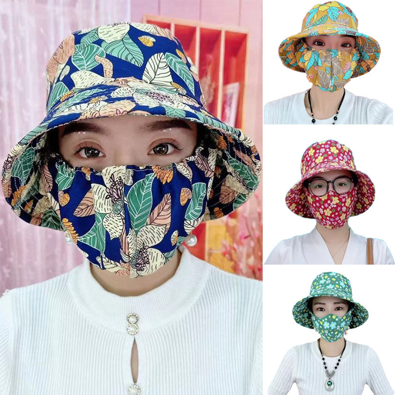 【Magpie】Sun Protection Integrated Hat, Summer Women's Sun Protection ...
