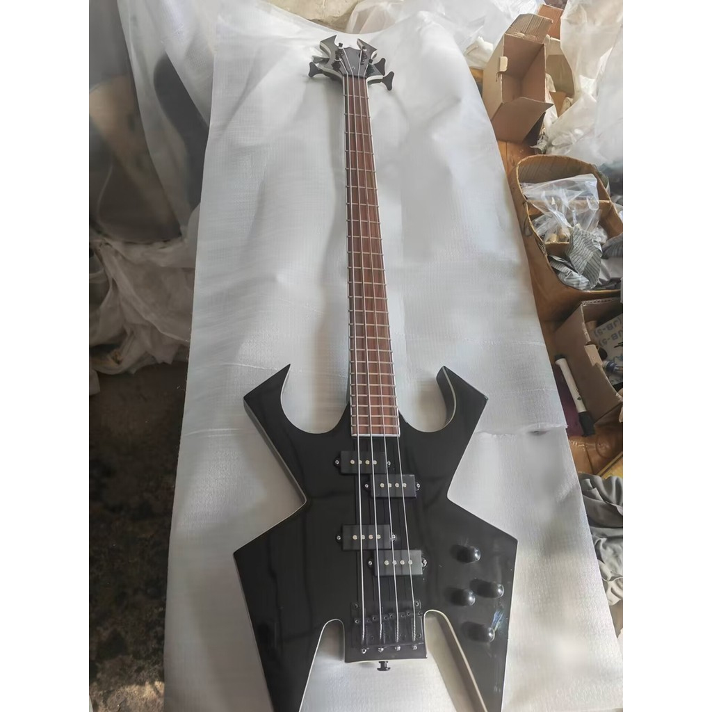 BC Rich Warlock WIDOW 4 LEGACY BASS Electric Bass Guitar 4 Strings Rare ...