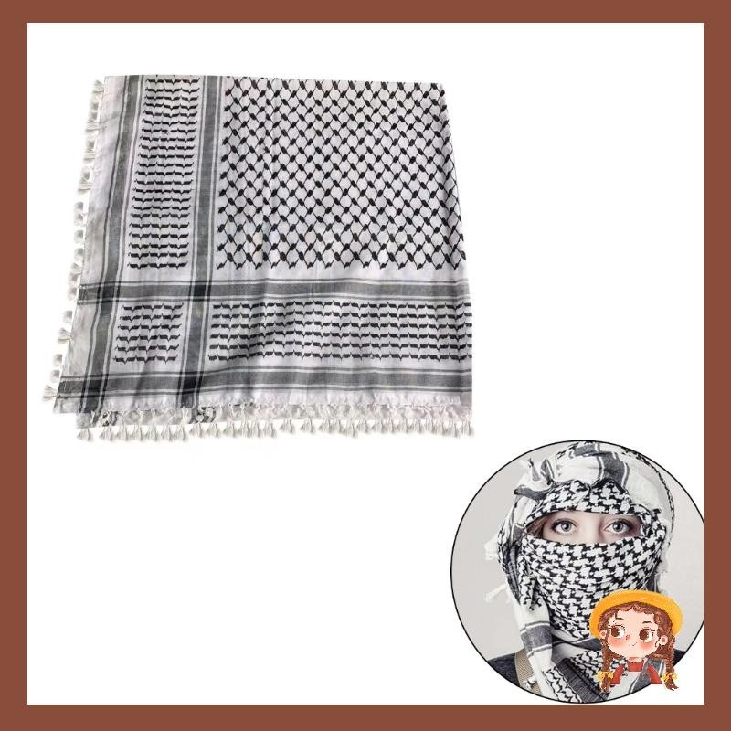 blg Stylish Arab Keffiyeh Shemagh Scarf Arabian Dubai Neck Shawl Desert ...