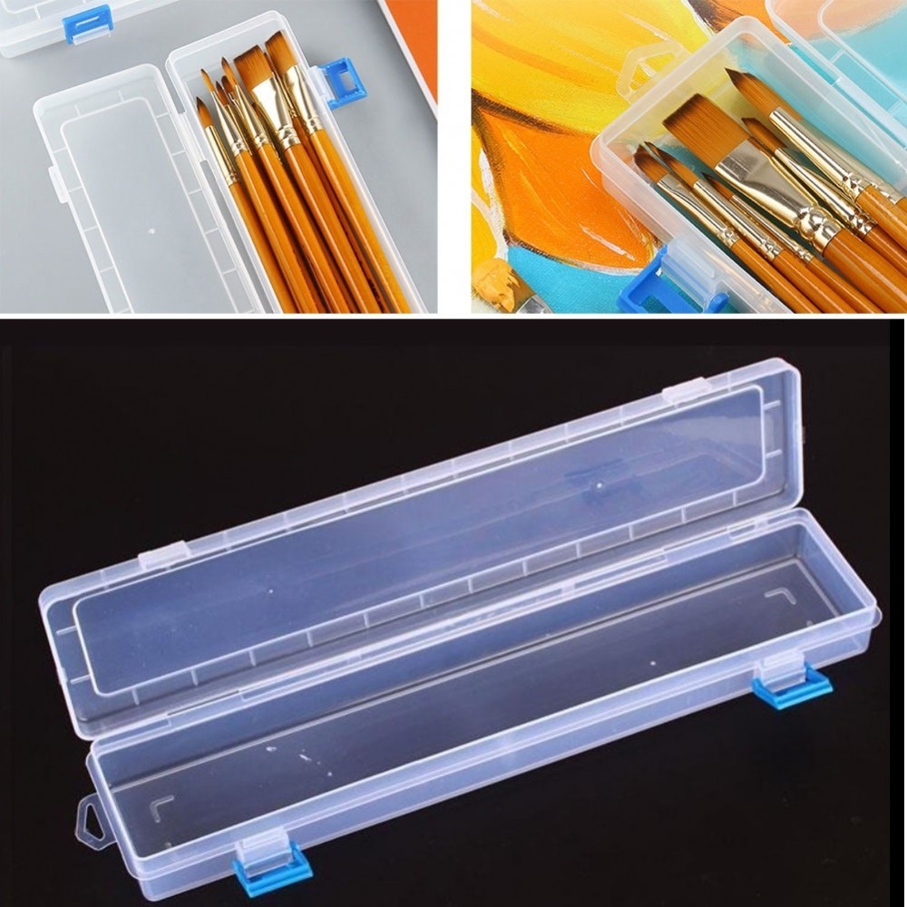Secure and Protective Storage Box for Brushes Watercolour Pens and Art ...