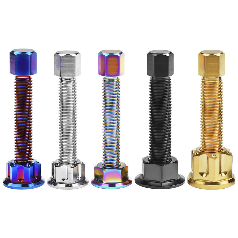 Wanyifa Titanium bolt M8x47mm M10x47mm Pitch 1.25mm for Motorcycle ...