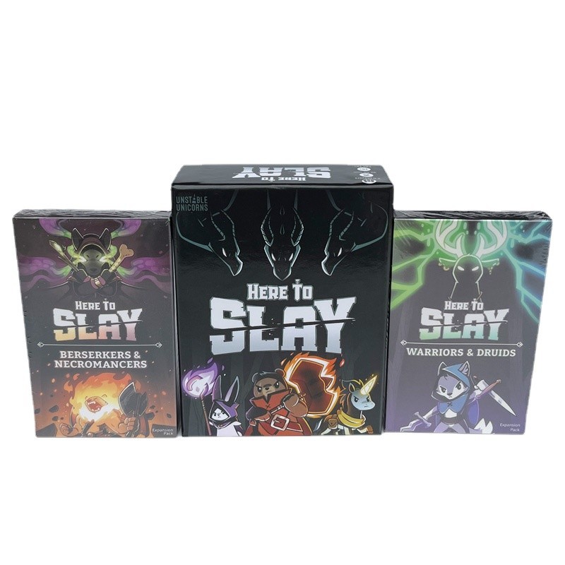 Here To Slay Board Game Card Game Family Party Game Card | Shopee ...