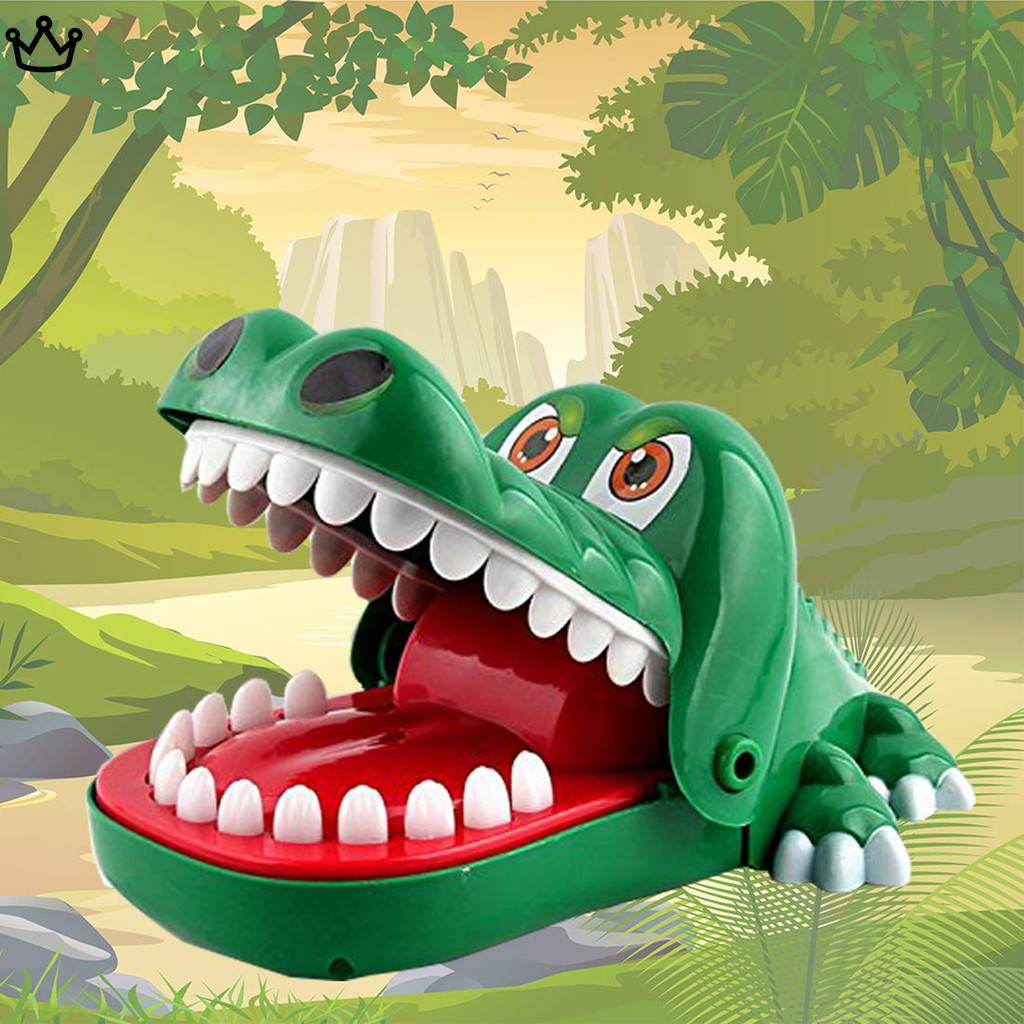 Painful Crocodile Extra Large Crocodile Panic Toy Mouth and Teeth ...