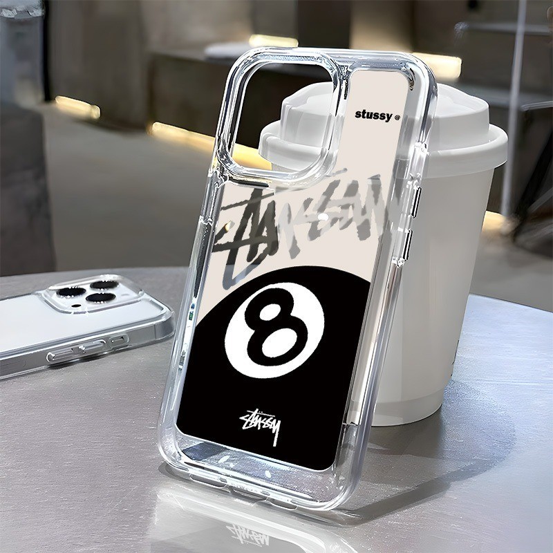 Billiards black 8 mobile phone case na angkop para sa iPhone 11 12 13 ...
