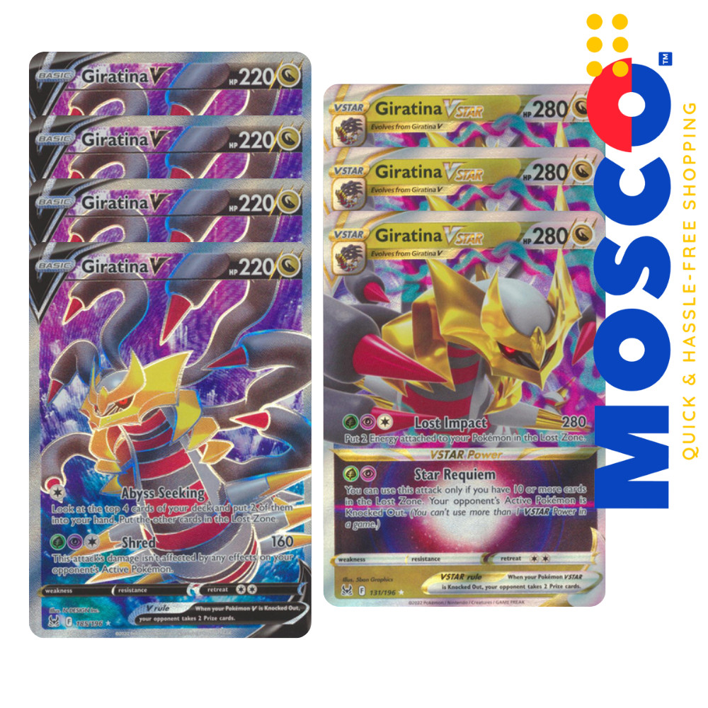 Giratina V & Giratina Vstar Core | Pokemon TCG | Shopee Philippines