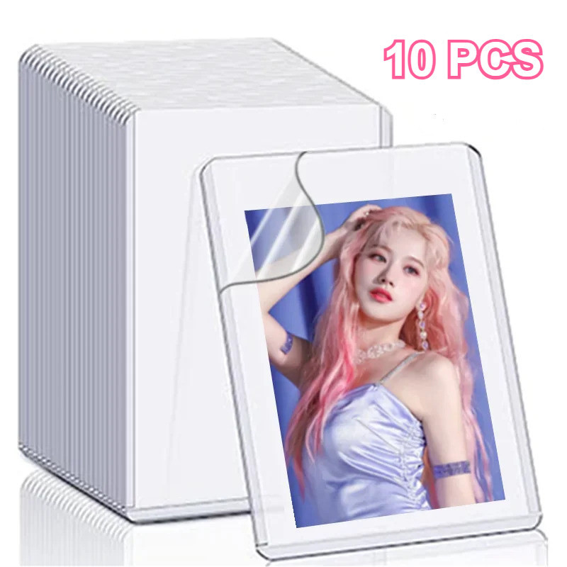 30Pcs Blueberry Toploader Clear Photocard Pokemon Card With Protective ...