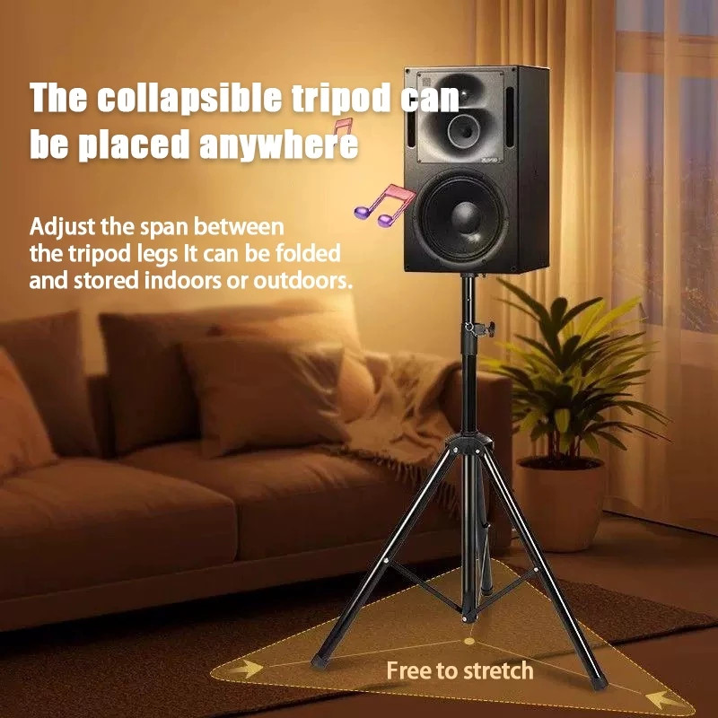 Heavy Duty Professional Metal Tripod Metal Stand with Tray Speaker ...