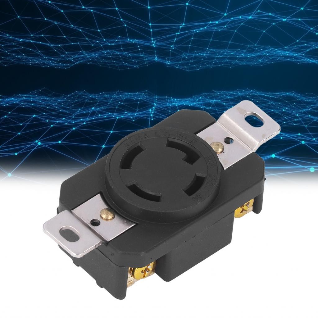 Soxii Flush Mounting Industrial Socket 4 Hole Wear Resistant Labor ...
