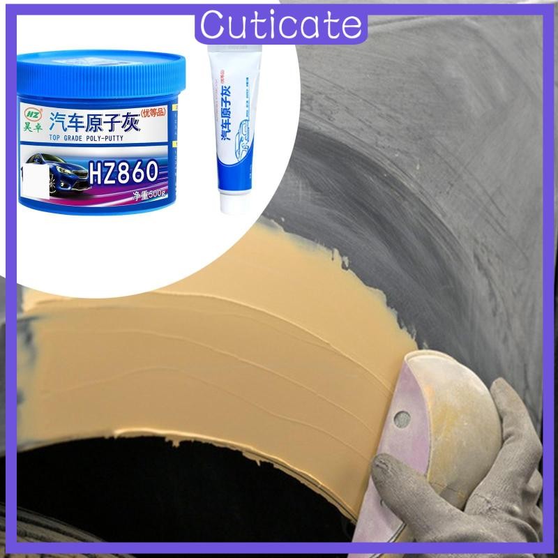 [CUTICATE] Auto Body Filler Repair Kit 500G Multi Purpose Putty Dents ...