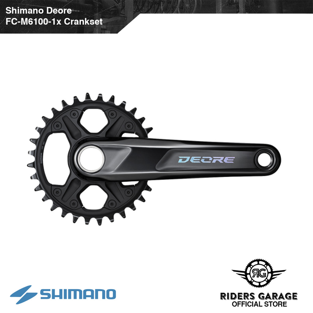 Shimano Deore FC-M6100-1x Crankset | Shopee Philippines