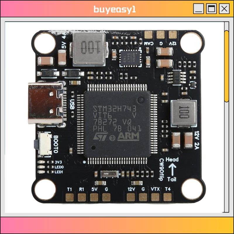 H7D MK1 H743 Flight Controller SPL06 Dual Gyroscope Support AP/ INAV/BF/RotorFlight Firmware for ...