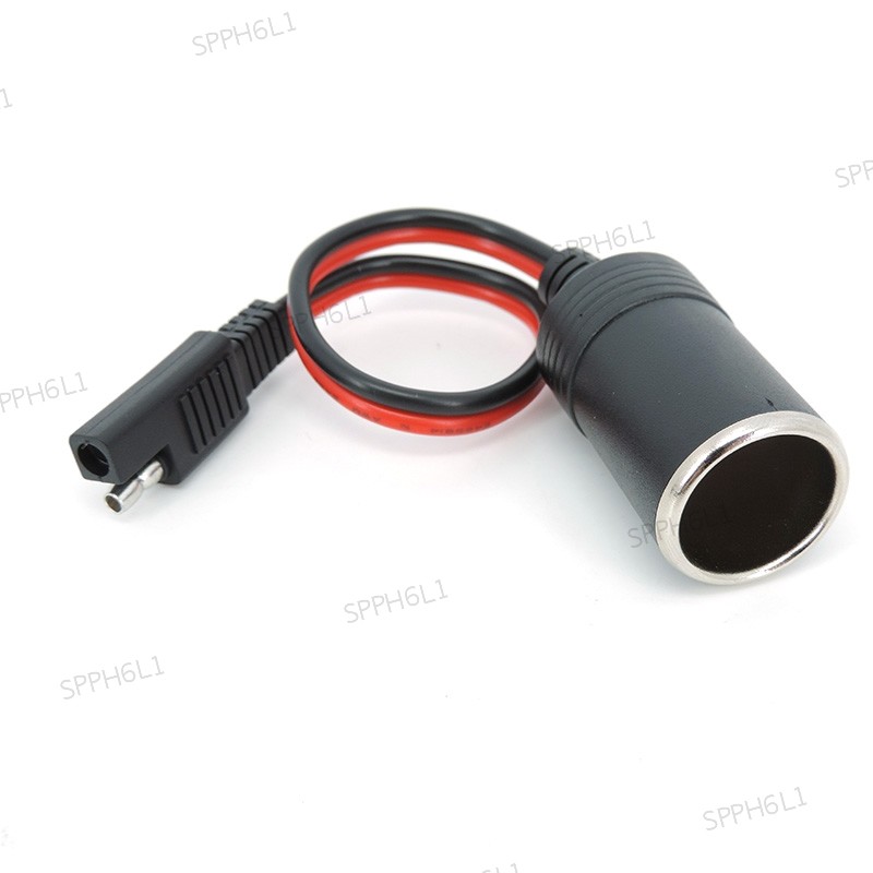12V 24V car Female Lighter power Socket to SAE 2 Pin Quick Release ...