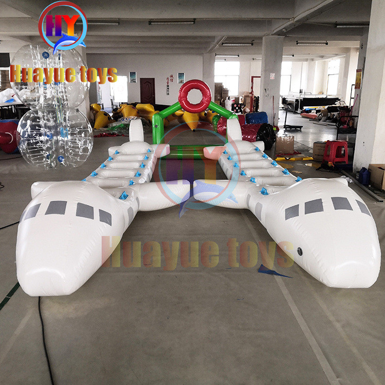 Fun Sports Meeting Props Inflatable Fat-Burning Bombing Plane Tug-of ...