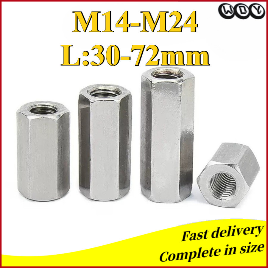 extended Hex nut joint nut column screw connecting nut /Hex Long Nut ...