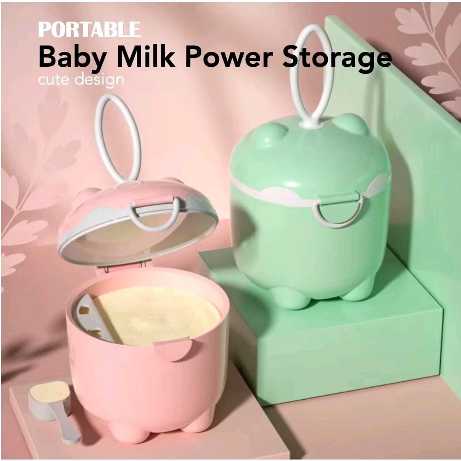 Cute Large Baby Milk Powder Box Airtight Storage Portable Container ...