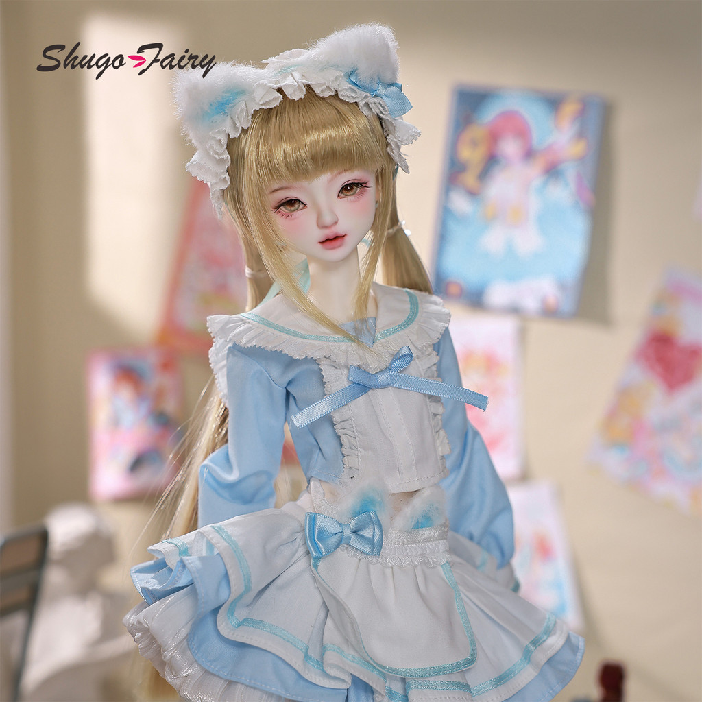 Liano CD Bjd Doll 1/4 Head Bariy Body Campus Style Joint Body Baby Toys ...