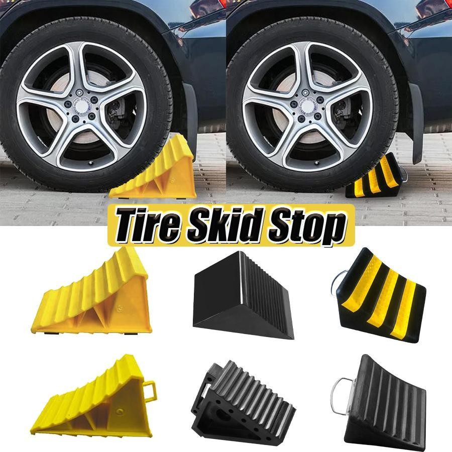 Wheel Stopper Anti-Slip Block Sturdy Tire Slip Stopper Portable Tire ...