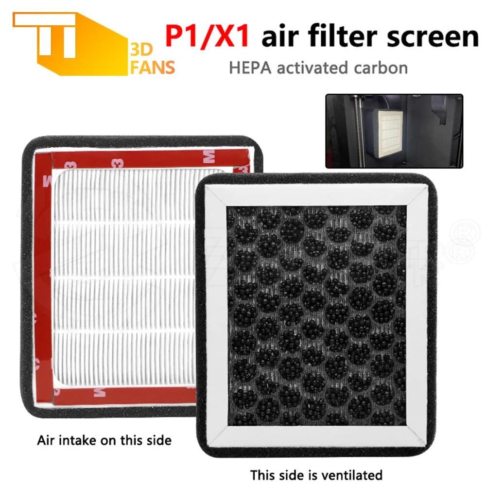P1/X1 air filter screen HEPA activated carbon Filter toxic gases For ...