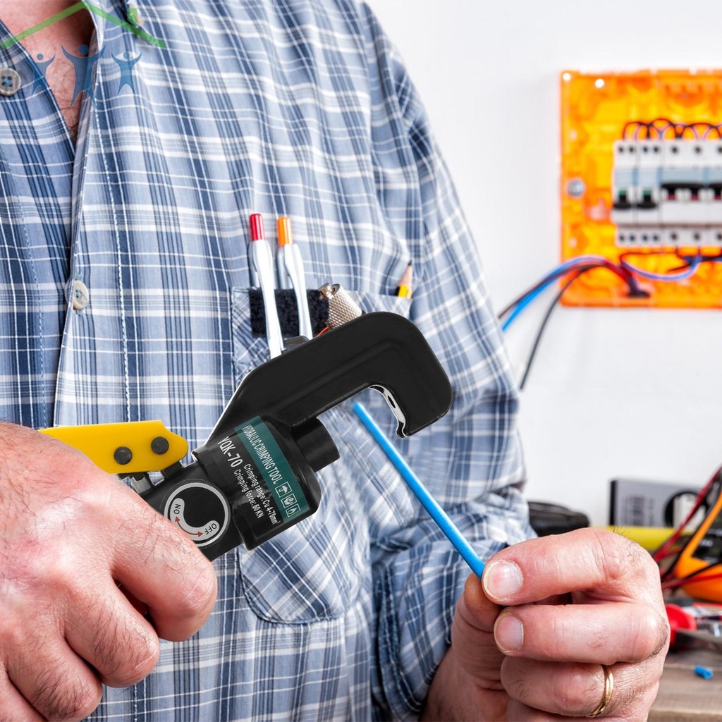 Hydraulic Crimping Tool Hand Operated Hydraulic Crimper with Return ...