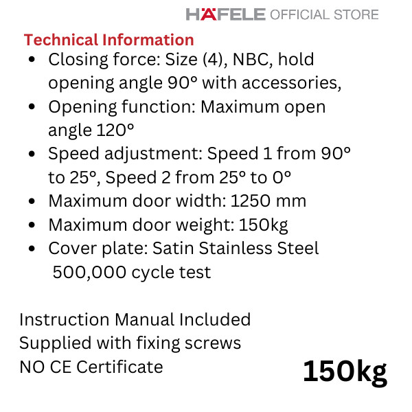 Hafele Floor Pivot Hinge Complete | Shopee Philippines