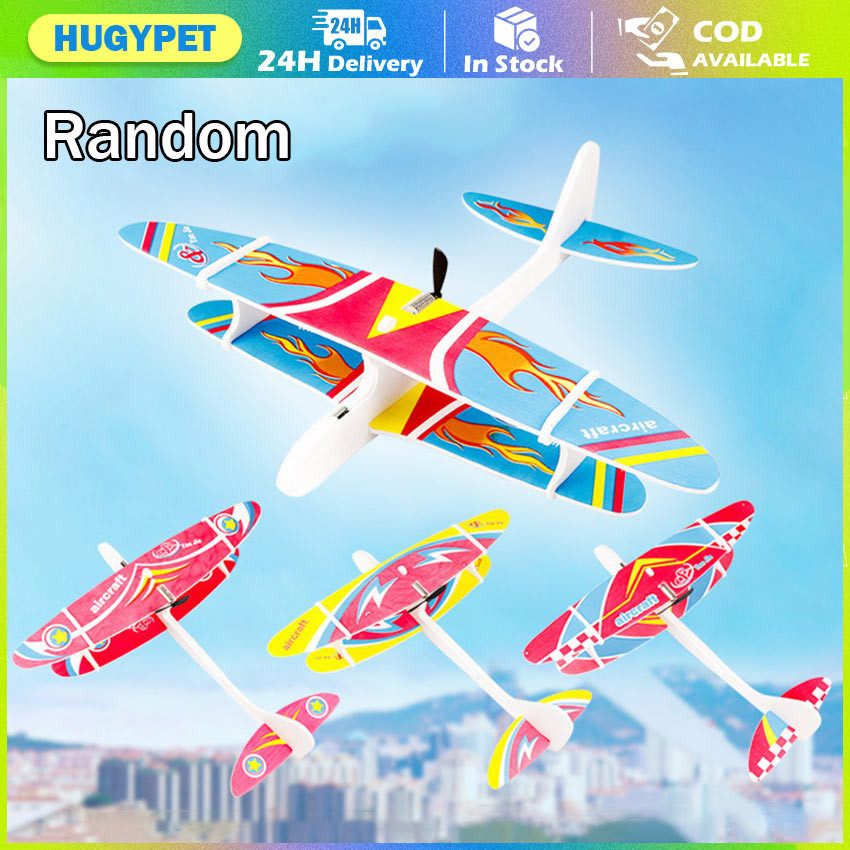 Electric Hand Throwing Glider Plane Outdoor Park Foam Gliding Aircraft ...