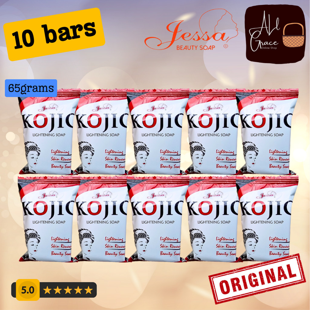 10 bars of Jessa KOJIC Lightening Soap 65g Jessa Soap Jessa KOJIC Soap ...