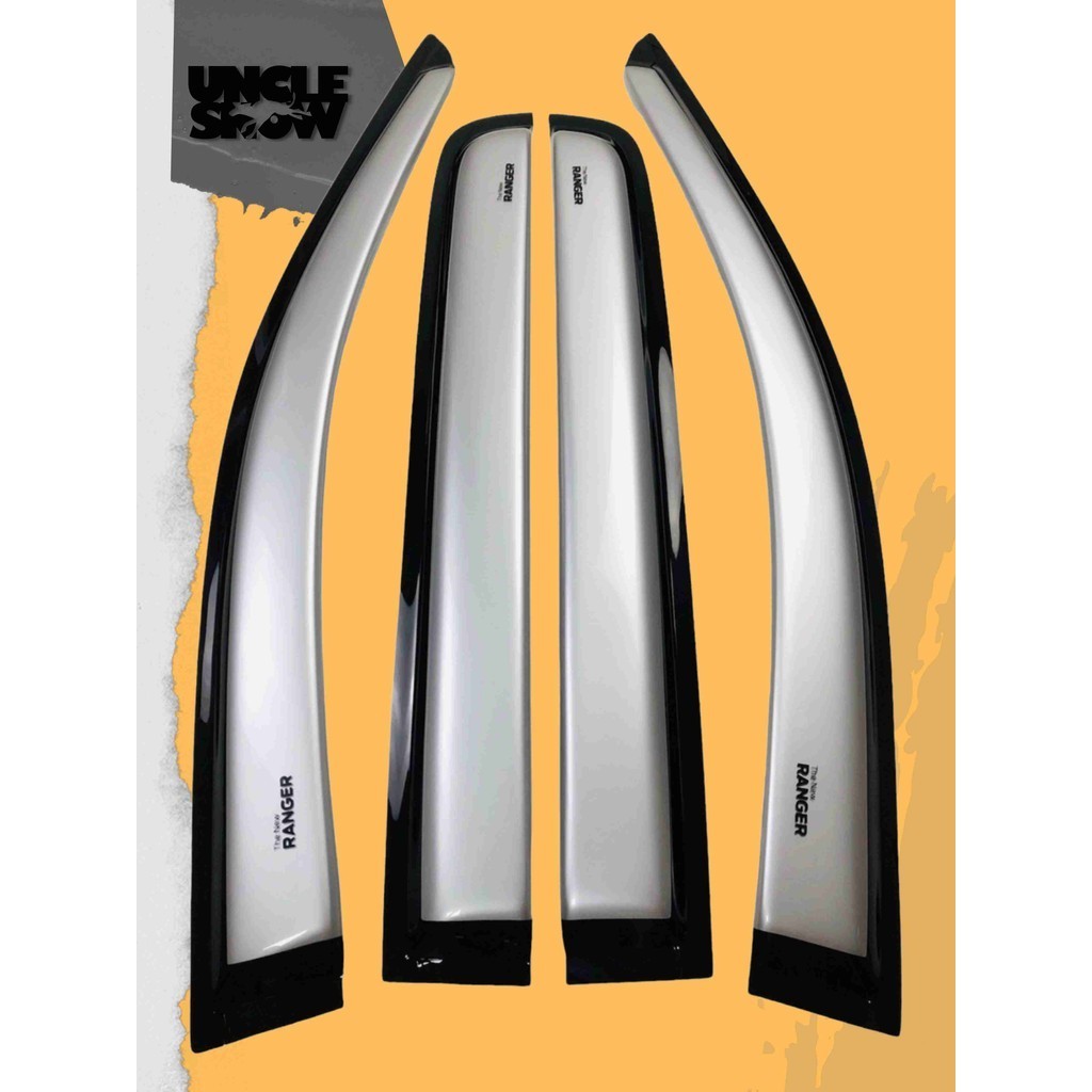 Rain Visor Ford Ranger 2012 2013 2014 2015 2016 2017 2018 2019 2020 ...