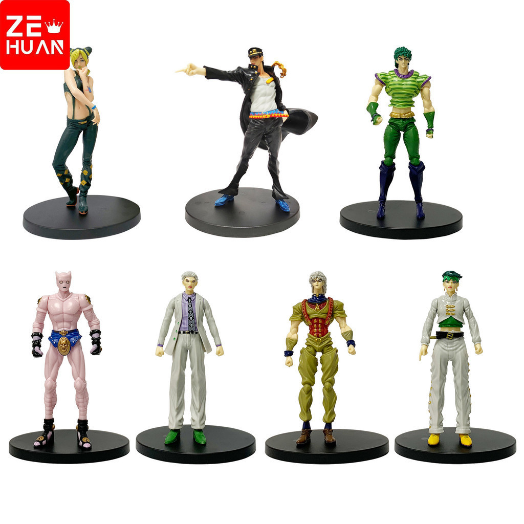18cm Jojo Bizarre Adventure Jolyne Cujoh Action Figure toys | Shopee ...