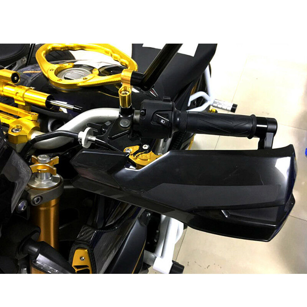 Black Handlebar Hand Brush Guard Protector for Yamaha MT07 FZ07 XSR700 ...