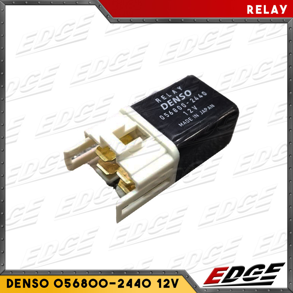 Toyota Denso 4-terminal Relay 12v (Black) 056800-2440 // Made in Japan ...