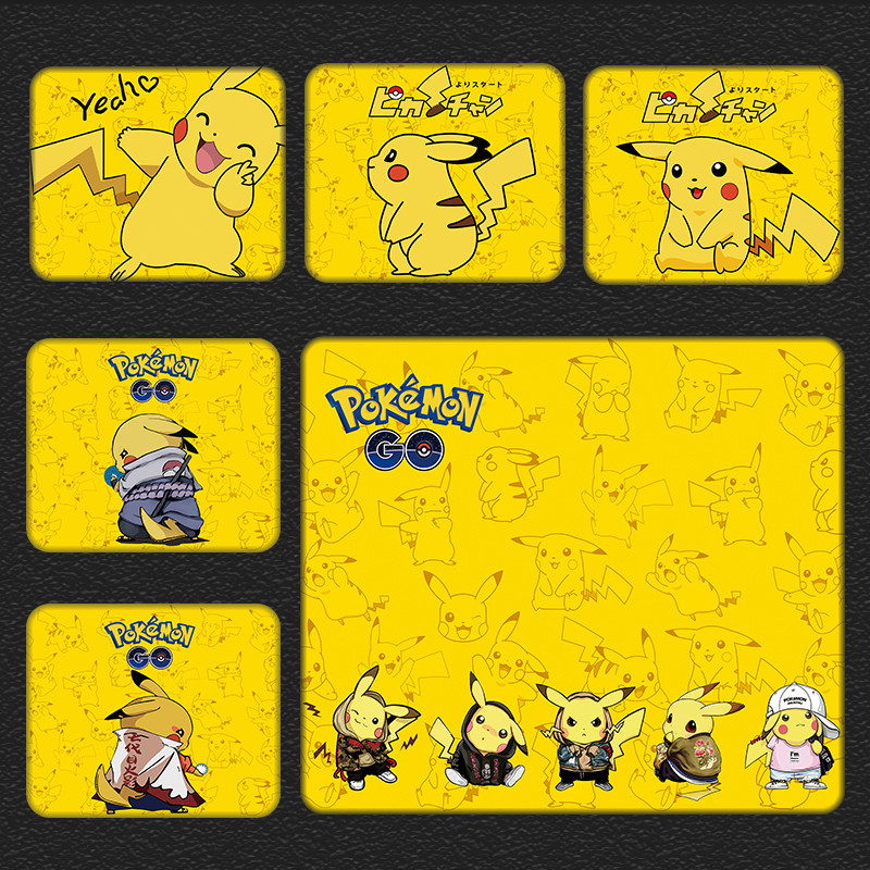 Pikachu Mouse Pad Small Mini Boys and Girls Home Premium Gamemat ...
