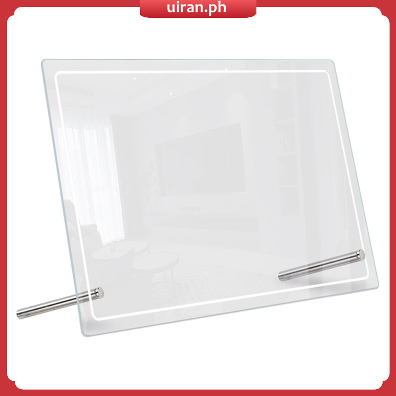 uiran Bulletin Board Tabletop Whiteboard Acrylic for Desk Transparent ...