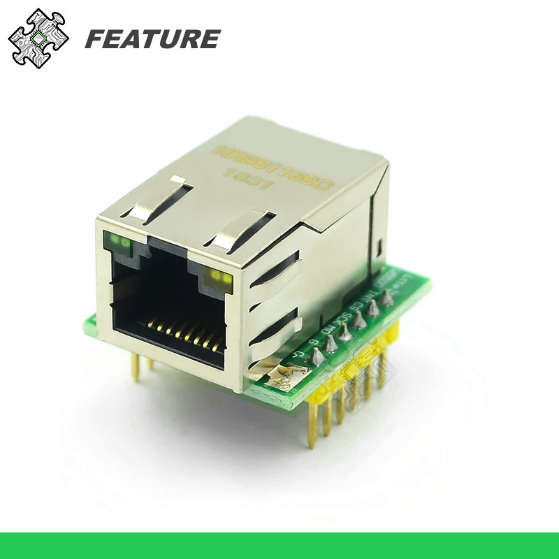 ENGLAB★W5500 Ethernet Shield LAN Network Module Support TCP/IP, W5500 SPI Interface Ethernet ...