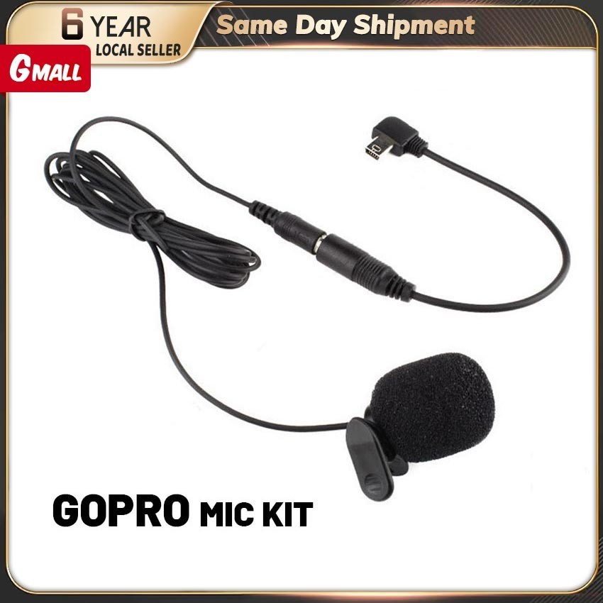 Mini 3.5mm External Microphone For GoPro Hero 3/3+/4 Camera Accessories ...