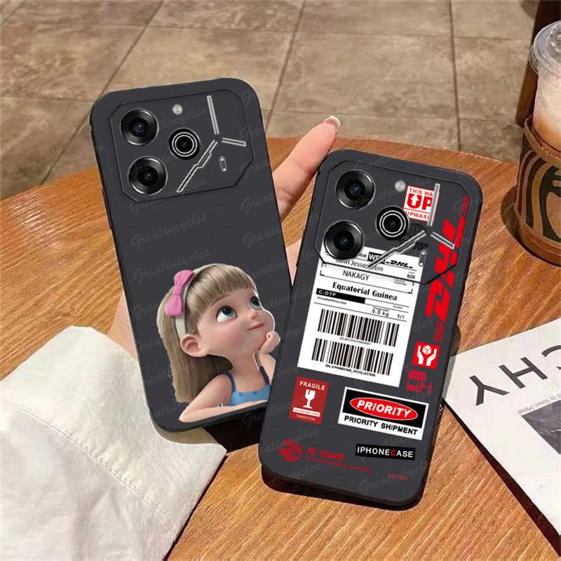 Soft TPU Casing For Tecno Pova 6 Neo Phone Case DHL Painted Matte ...