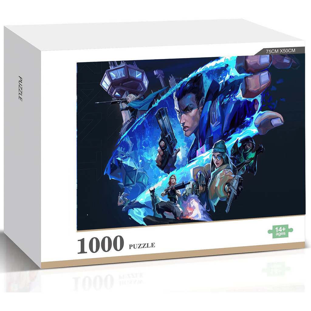 Yoru Valorant Characters Anime 1000 Pcs Wooden Jigsaw Puzzle Colorful ...
