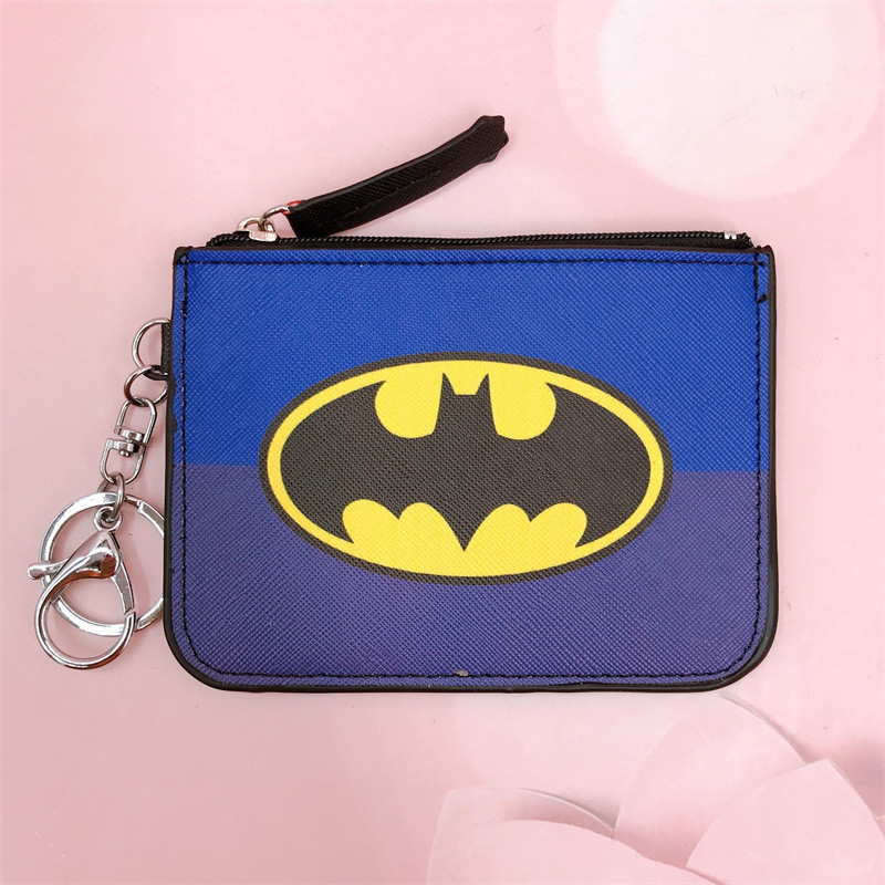 DC Comics Batman Wallet Bat Man Logo Ezlink Card Pass Holder Coin Purse ...