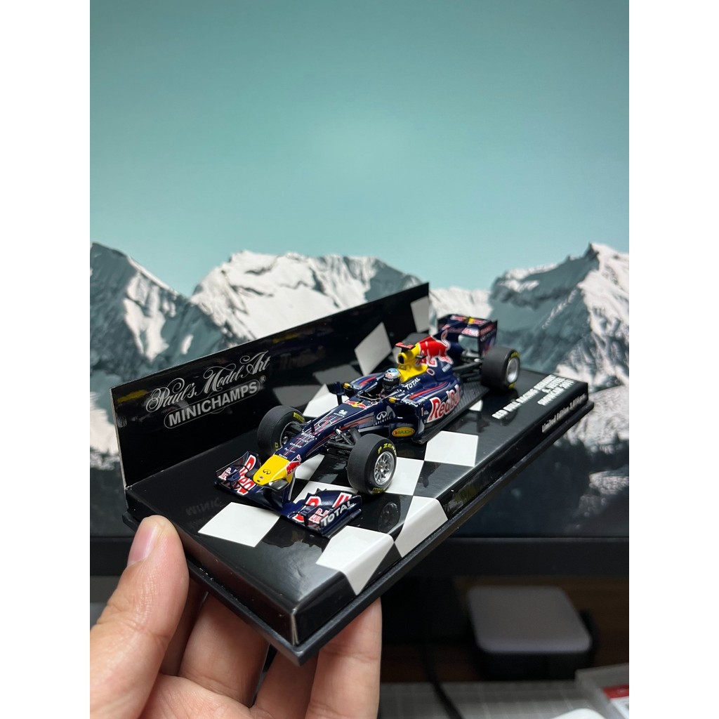 [Ready Stock] 1/43 Mini Cut minichamps f1 RED BULL RB7 Wittle RED BULL ...