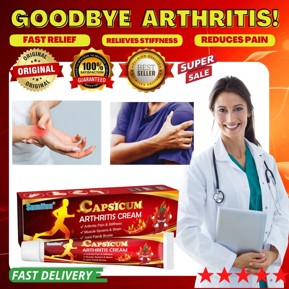 Capsicum Arthritis Pain Relief Cream Joint Pain Reliever Rheumatism ...