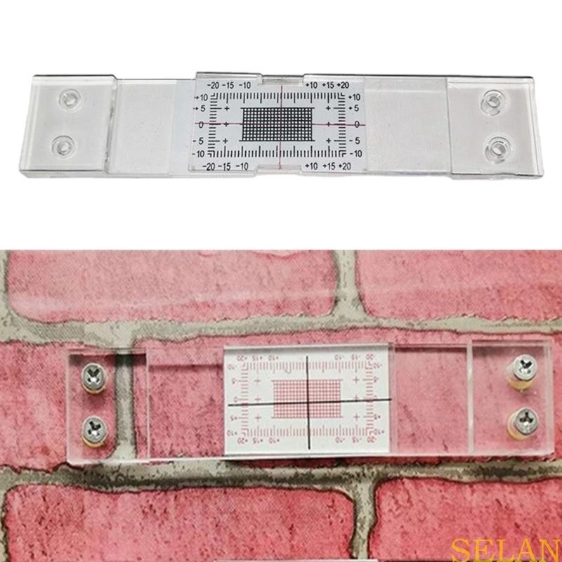 SELAN Heavy-Duty Building Crack Monitor for Concrete Masonry and Stucco ...