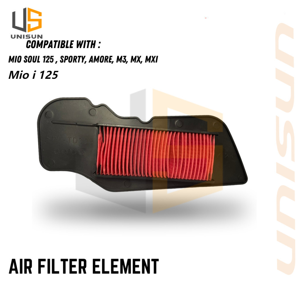 Motorcycle MIO I 125 MIO SOUL I 125 Air Filter High Flow Ordinary ...